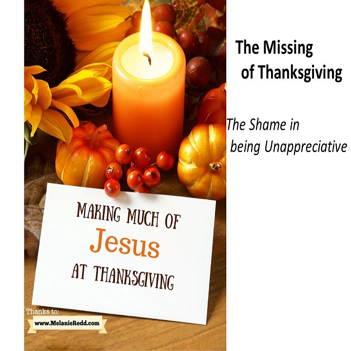 The Missing of Thanksgiving – The Shame in Being Unappreciative - New ...